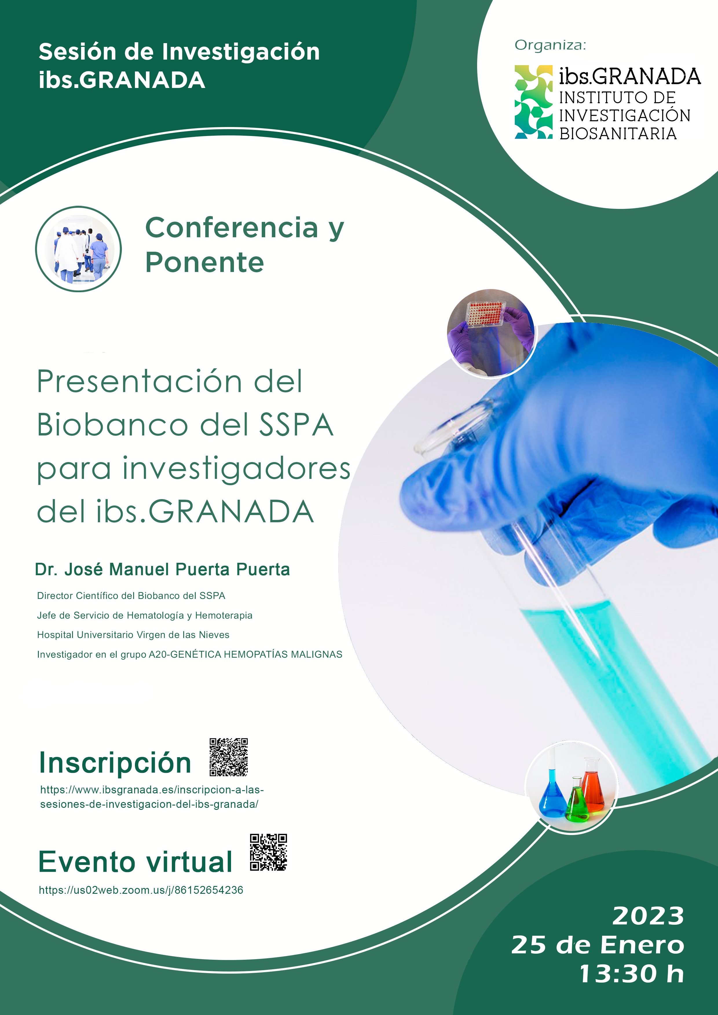 Presentación del Biobanco del SSPA para investigadores del ibs.GRANADA ...