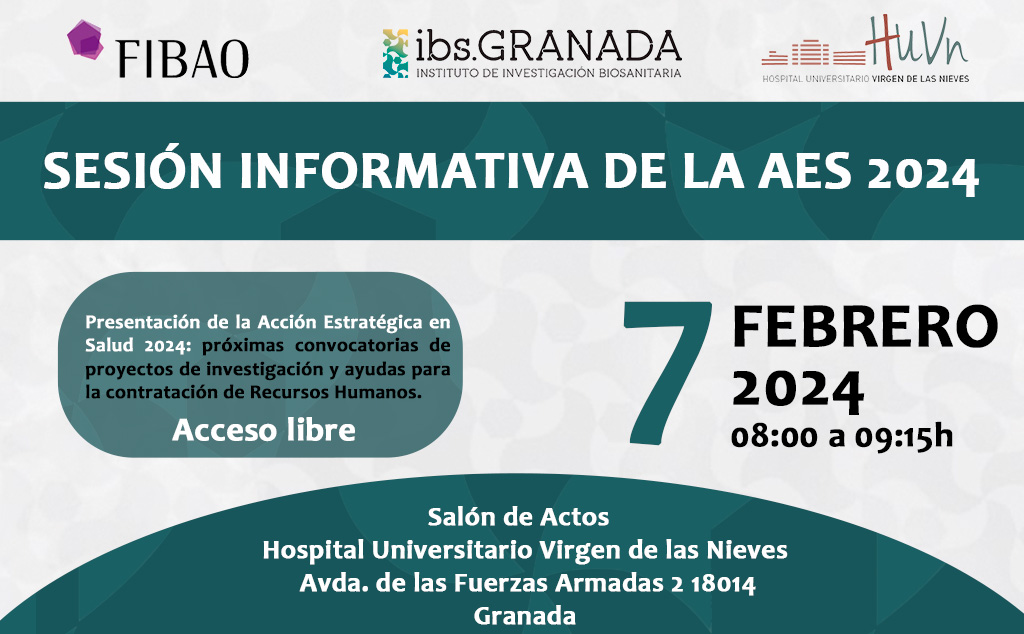 2ª Sesión informativa de la AES 2024 - ibs.GRANADA